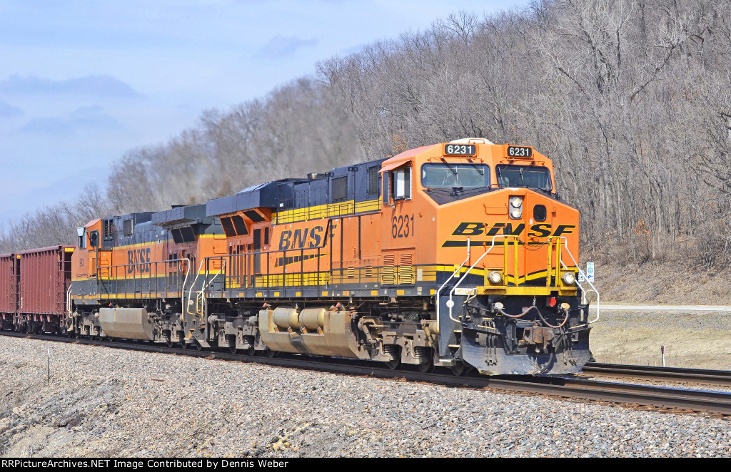 BNSF 6231, BNSF's Aurora Sub.